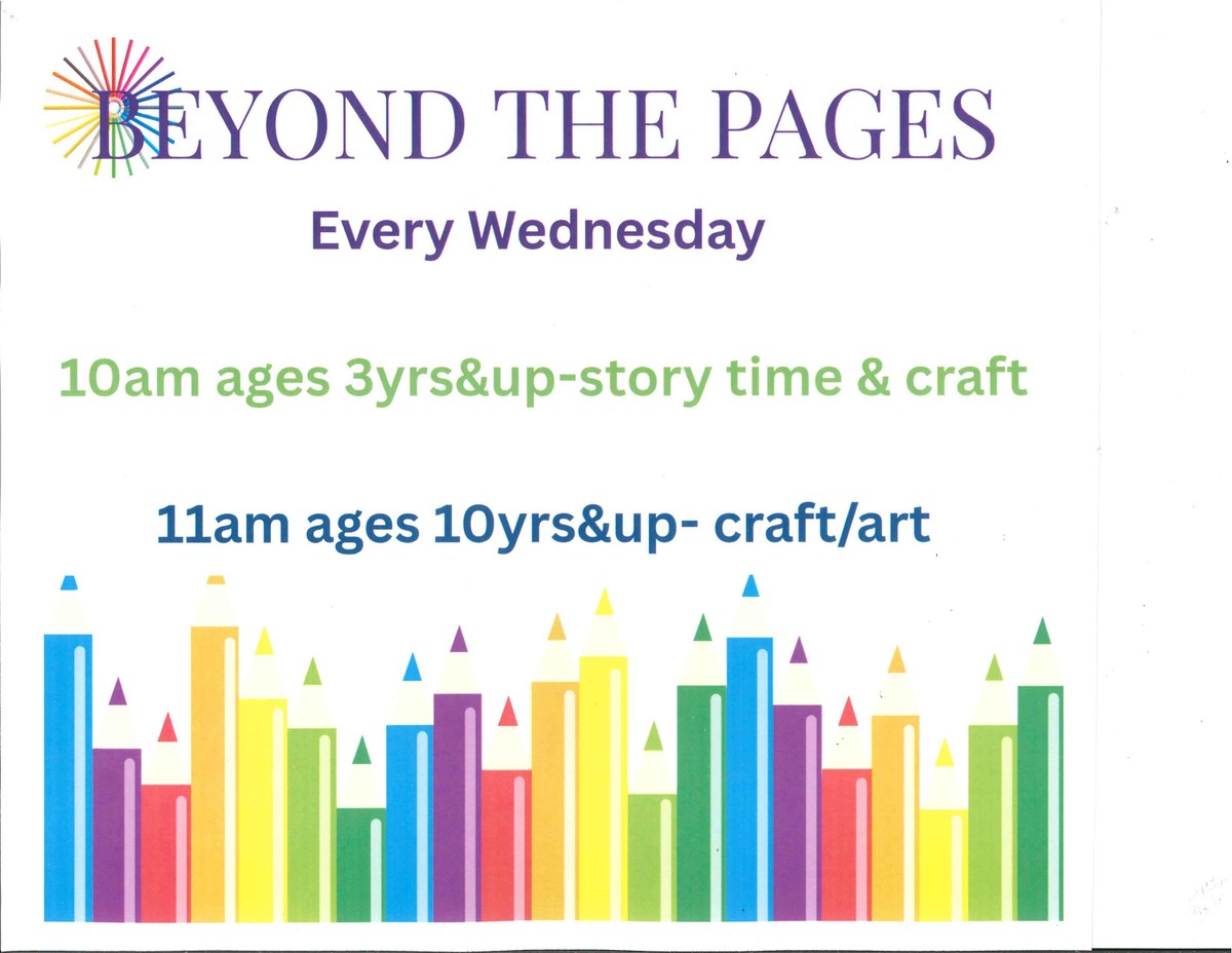 Beyond the Pages — Beaver Island District Library